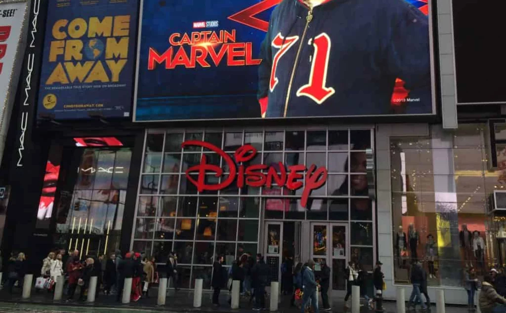 Disney store in Times Square is taken over by Marvel's Avengers ...